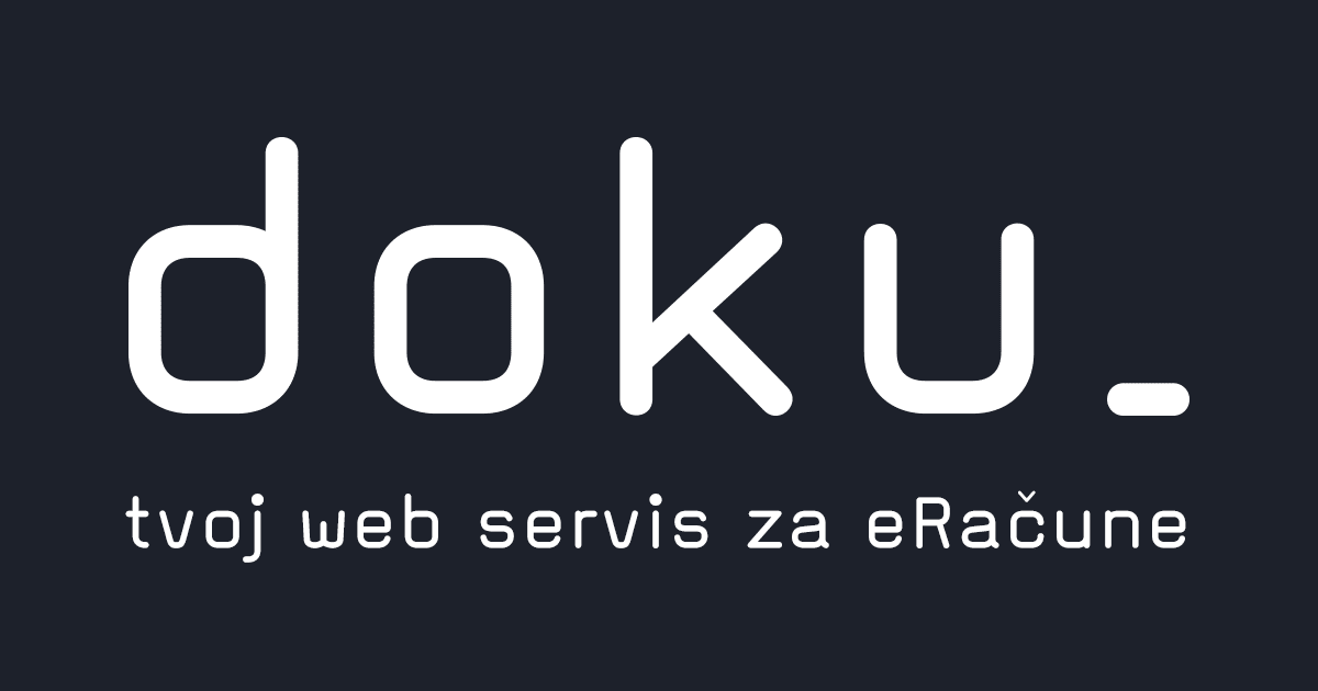 doku – eRačuni – slanje, primanje, arhiviranje, API i web sučelje